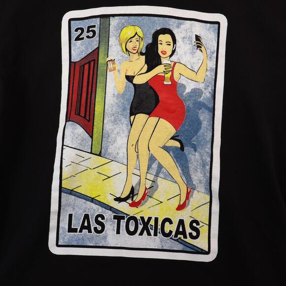 Alstyle | Shirts | Las Toxicas Toxic Party Women Shirt Xl Loteria ...